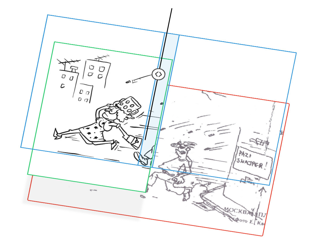Image comparison slider in 6 lines of JavaScript · Muffin Man